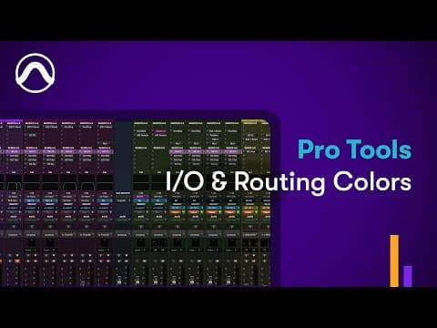 How to Color Code Tracks and Clips in Pro Tools