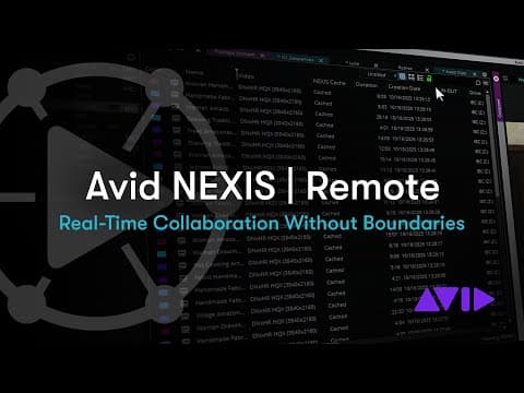 Avid NEXIS – High-performance video storage solutions - Avid